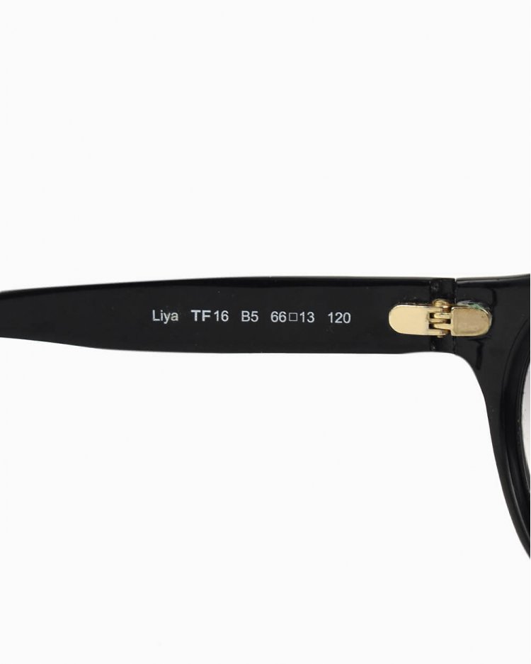 Óculos de sol Tom Ford original Liya TF16 B5 Preto feminino